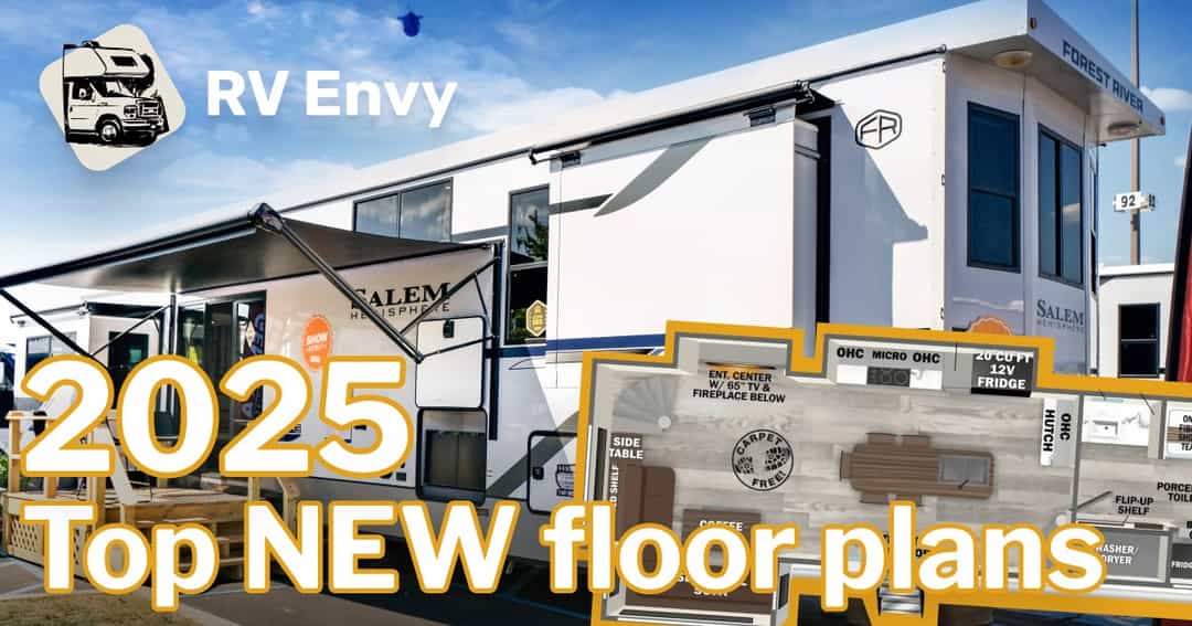 25 hot new RV floor plans for 2025 - RV Envy